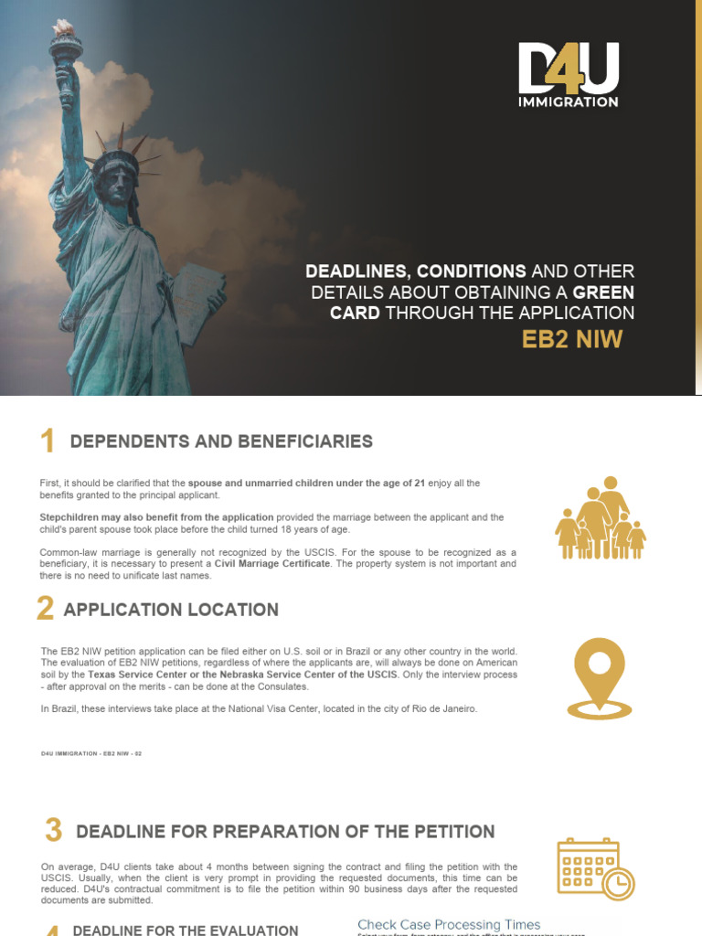 EB2 NIW Green Card Application Guide | PDF | Immigration