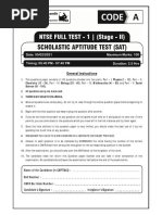ECAT Sample Paper for Test Prep | PDF | Oscillation | Macromolecules