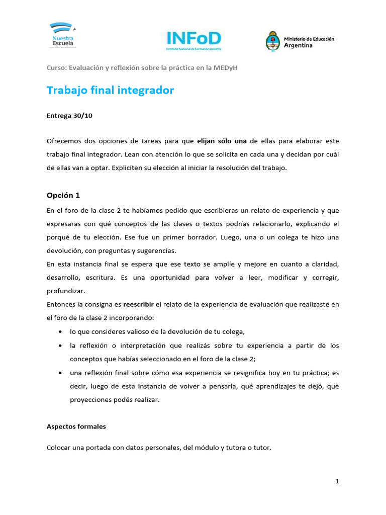 Evaluación y Reflexión en la MEDyH | PDF | Experiencia | Evaluación