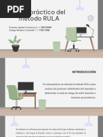 Presentacion Metodo RULA | PDF | Seguridad y salud ocupacional