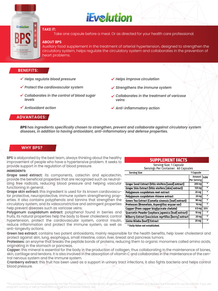 Ficha Técnica - BPS | PDF | Biología | Especialidades Medicas