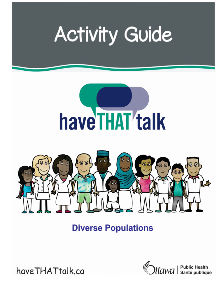 Diverse - Populations Full - Activity Guide en | PDF | Mental Health ...