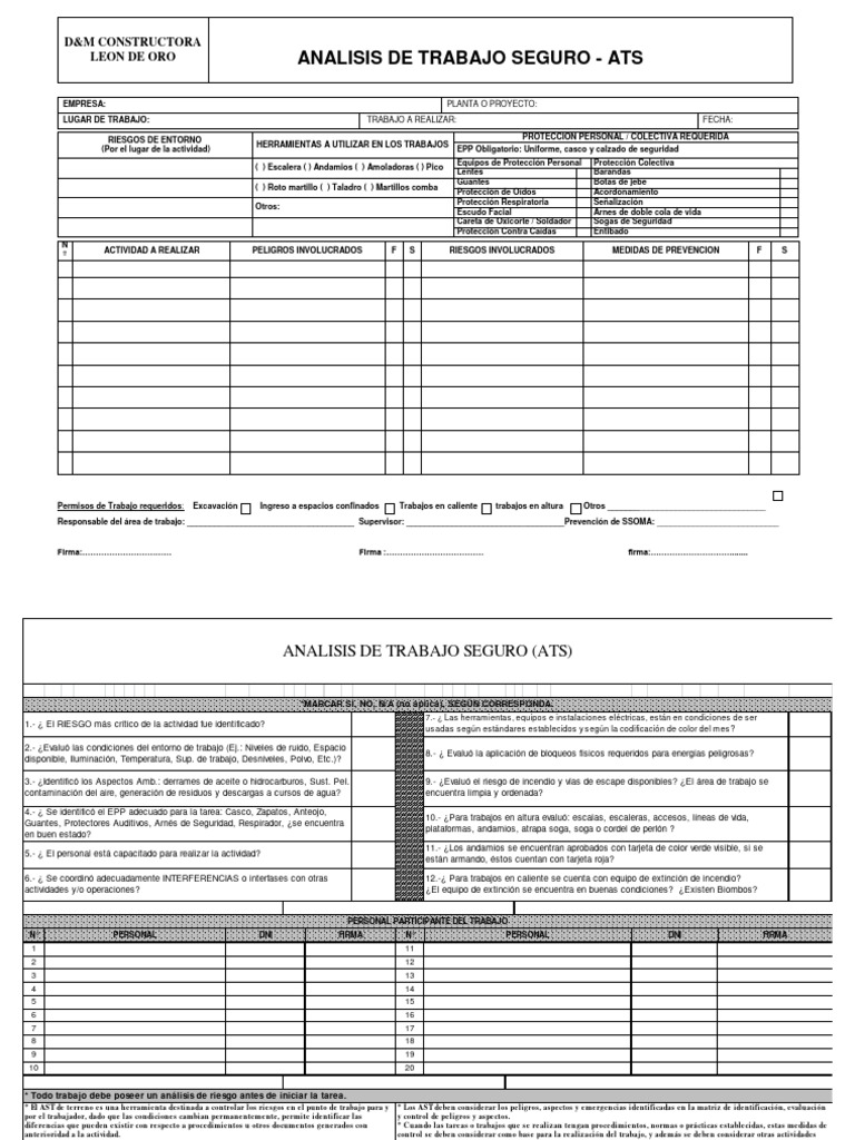 Ats 2024 Eon de Oro | PDF | Ciencias de la Tierra | Seguridad y salud ...