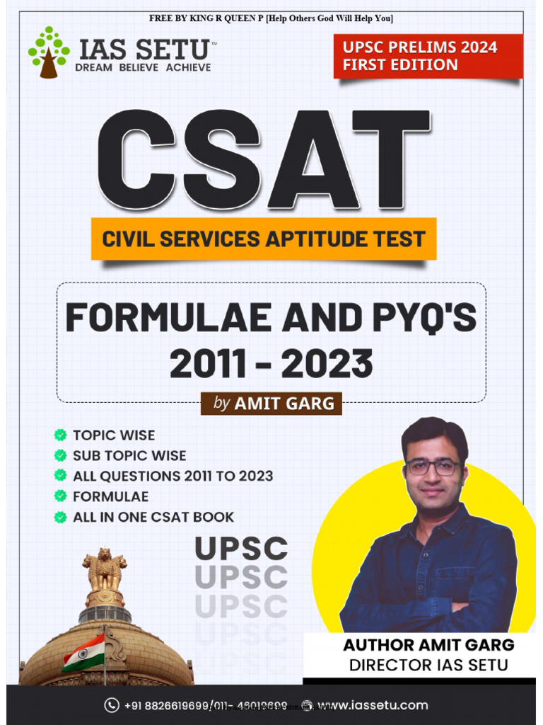 CSAT | PDF | Mathematics