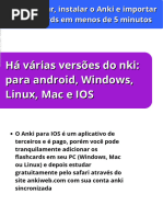 Guia de Uso de Flashcards Anki | PDF | Programas | Zip (formato de arquivo)
