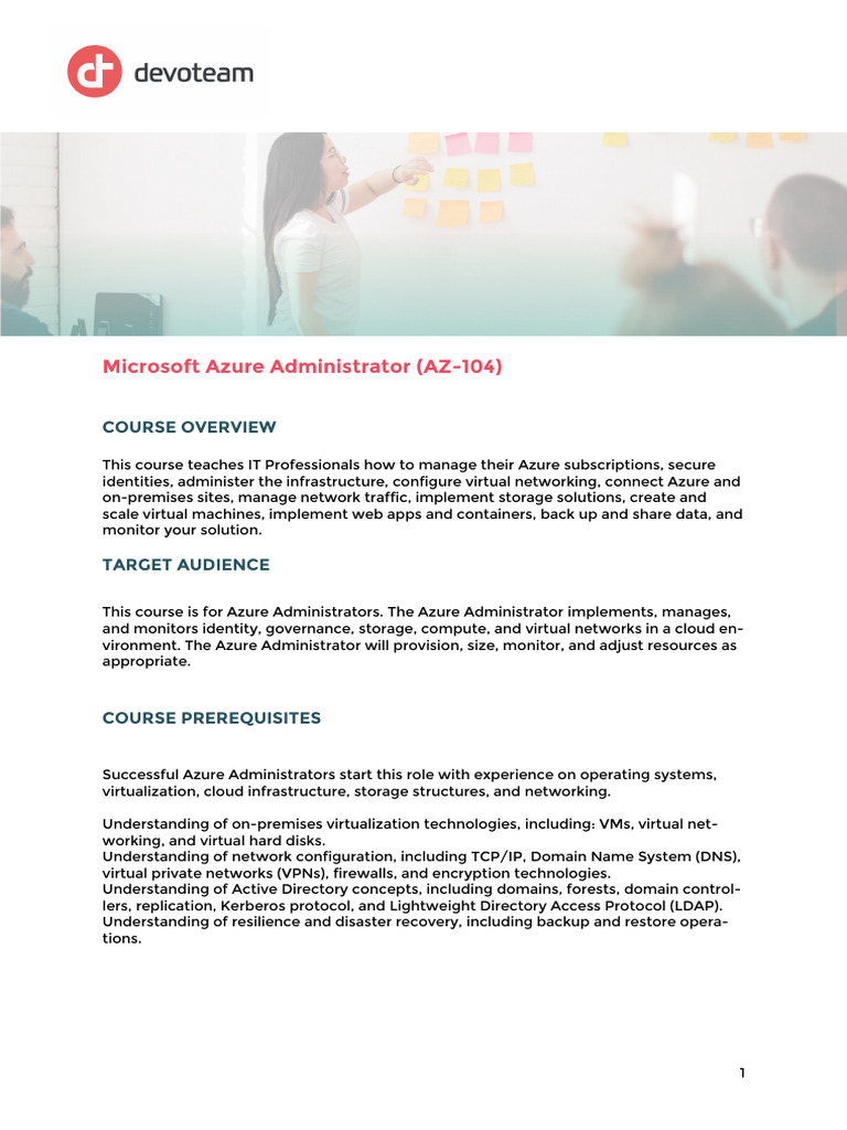 Az 104 | PDF | Active Directory | Microsoft Azure