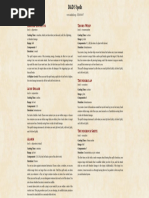 List Spells - DND 2024 | PDF
