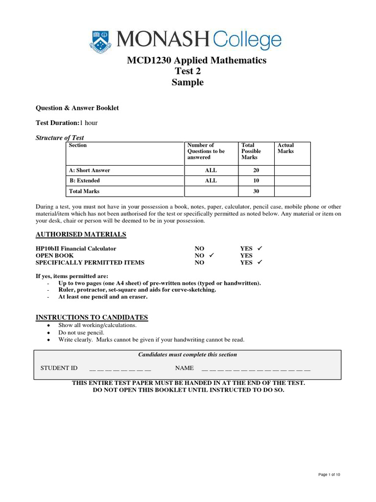 Juxtaposition in Applied Mathematics Test | PDF | Functions And ...