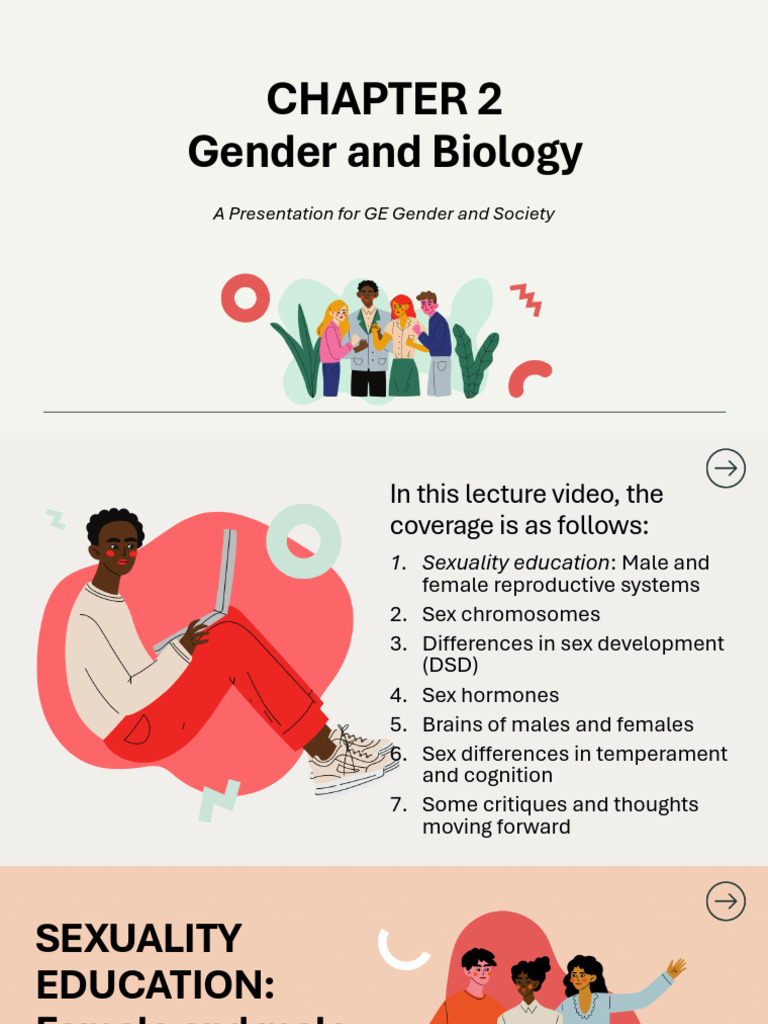 Gender Biology: Reproductive Systems Overview | PDF | Labia | Vagina