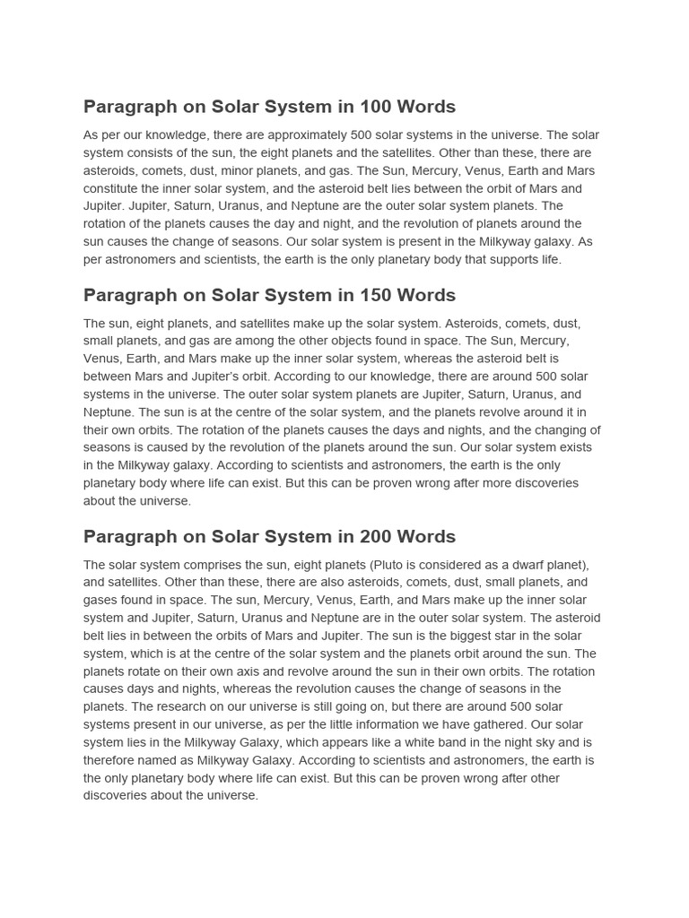 Solar System | Download Free PDF | Solar System | Planets