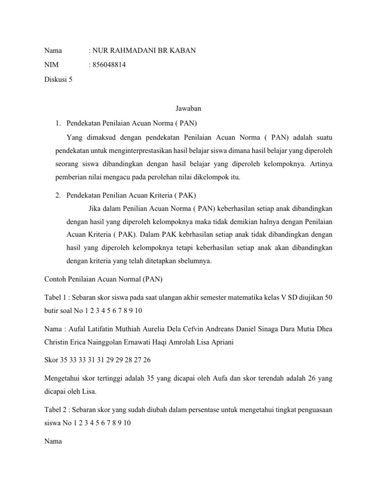 Diskusi 5 Nur RAHMADANI BR Kaban | PDF