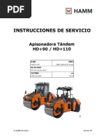 Hamm HD13 HD14 Tandem Roller Tractor Operating Manual PDF | PDF
