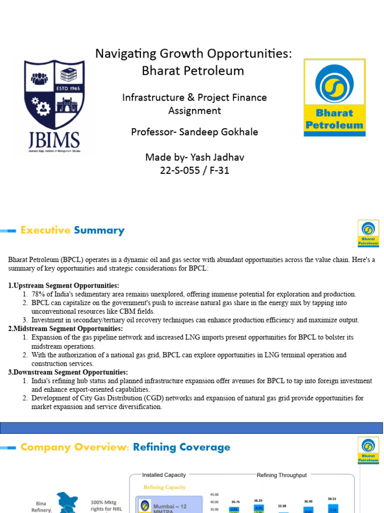 BPCL Pipeline Network and Future Growth | PDF | Petroleum | Natural Gas