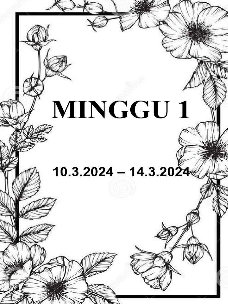 Divider Mingguan 2024-2025 | PDF