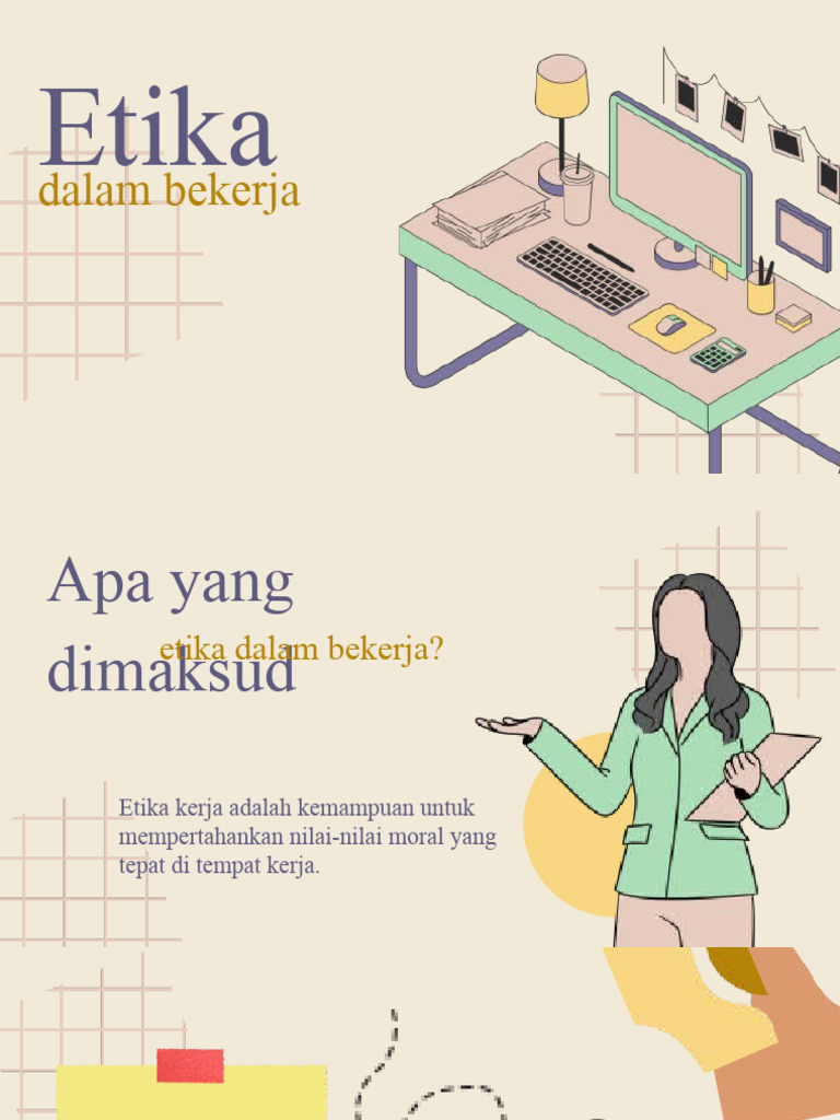 Etika Kerja | PDF | Karier & Perkembangan | Gaya Hidup