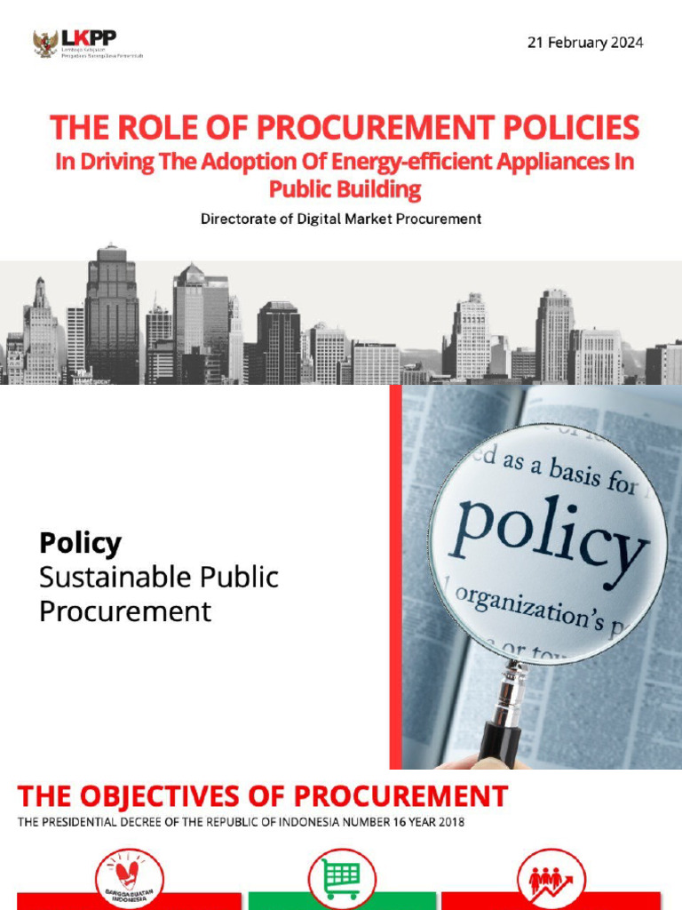 Presentation SPP_LKPP 2024 | PDF