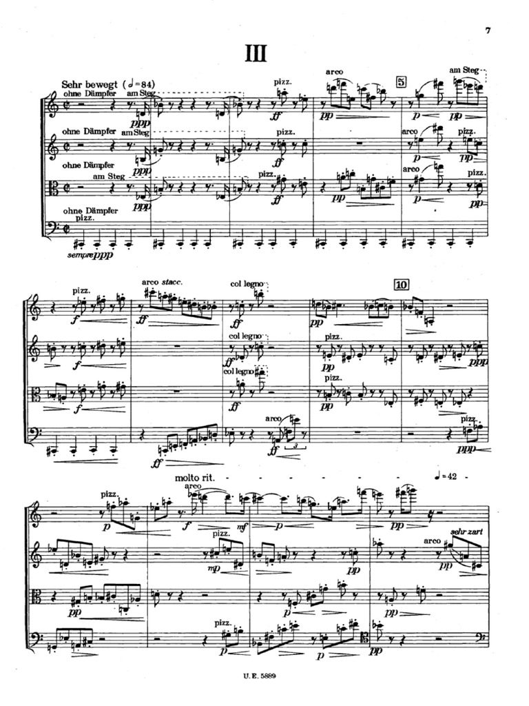 3- Webern Op.5 | PDF