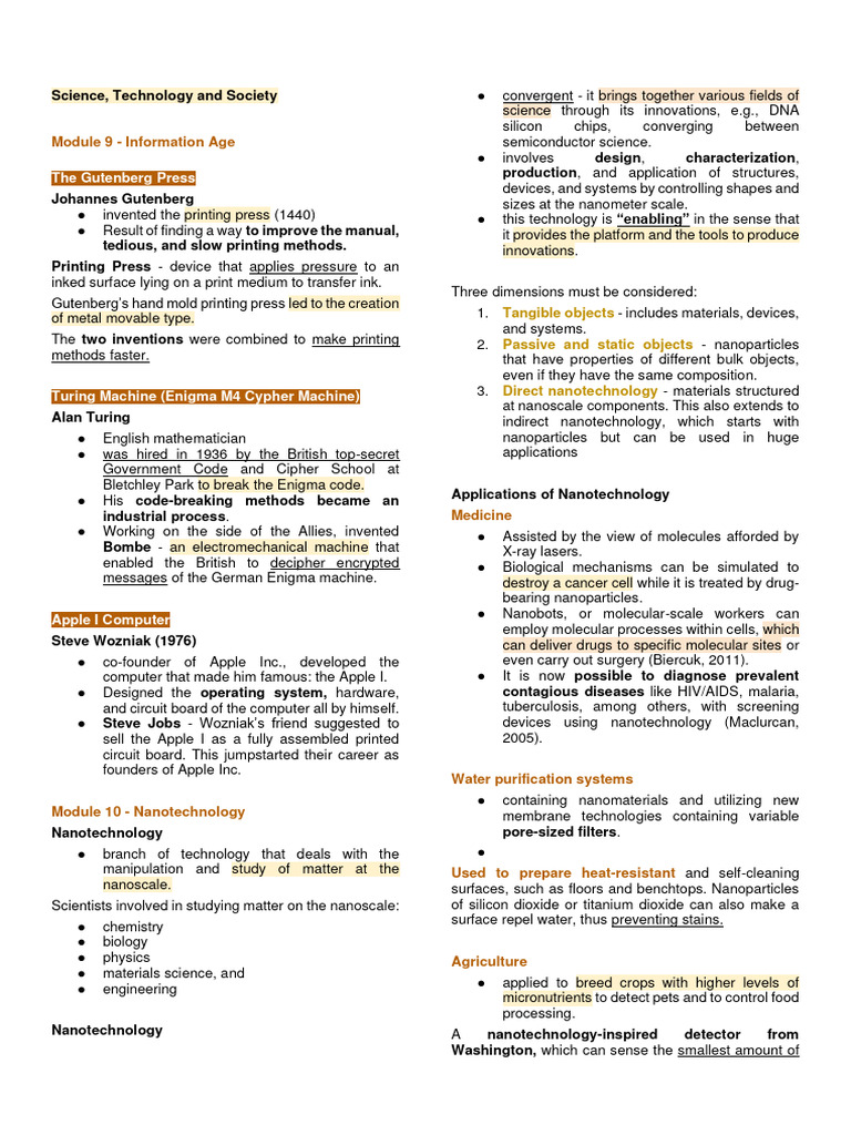 STS Module 9-12 | Download Free PDF | Genetically Modified Organism | Genetic Engineering