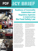 RA 10611 or The Food Safety Act of 2013 | PDF | Food Safety | Foods