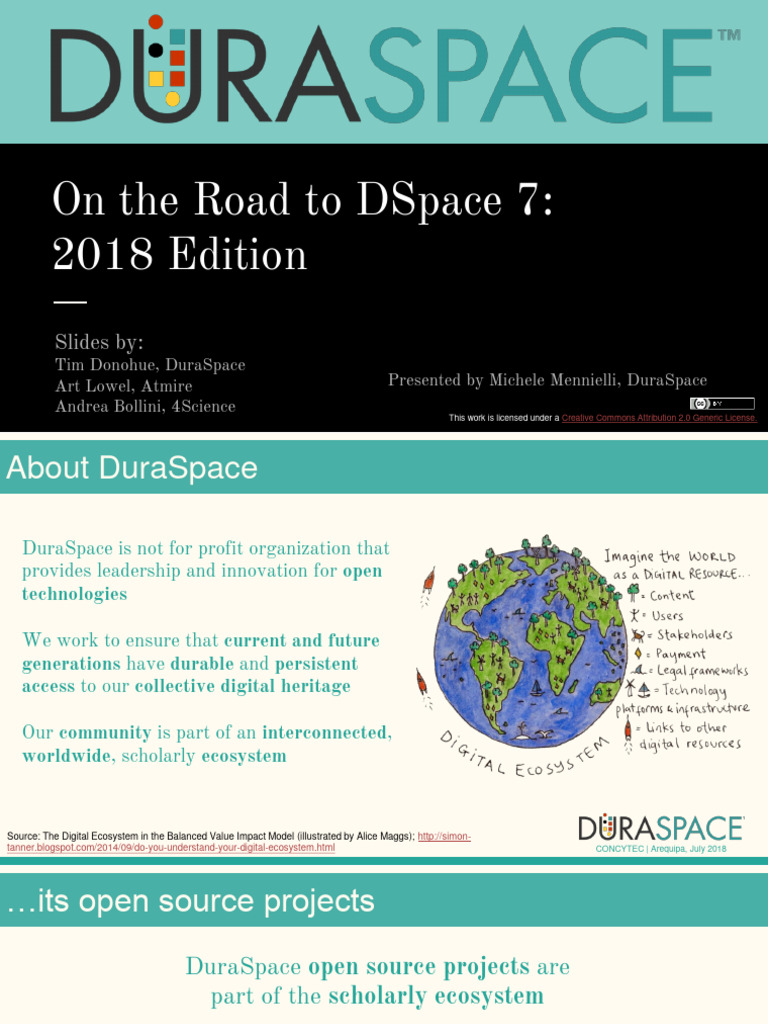 DSpace 7: Innovations for Scholars | PDF | Software Engineering ...