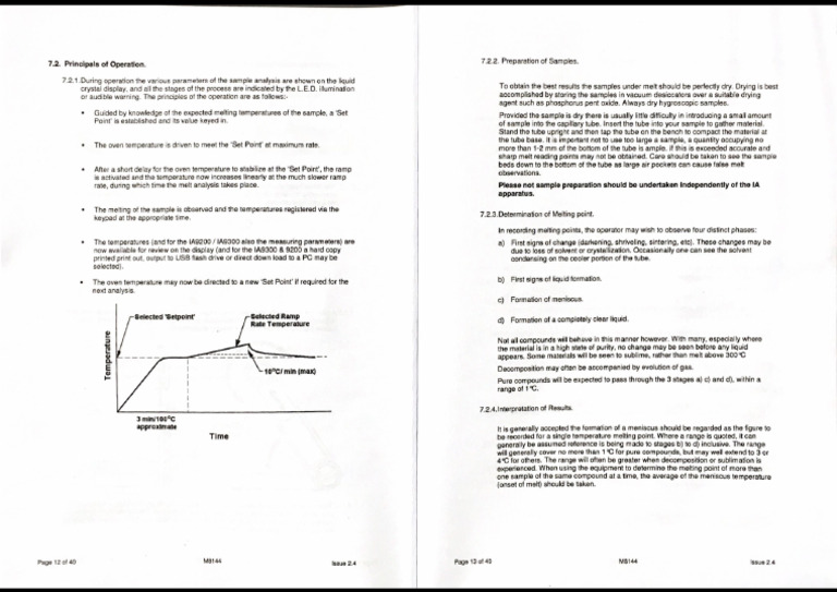 Melting Point System 설명 Pdf