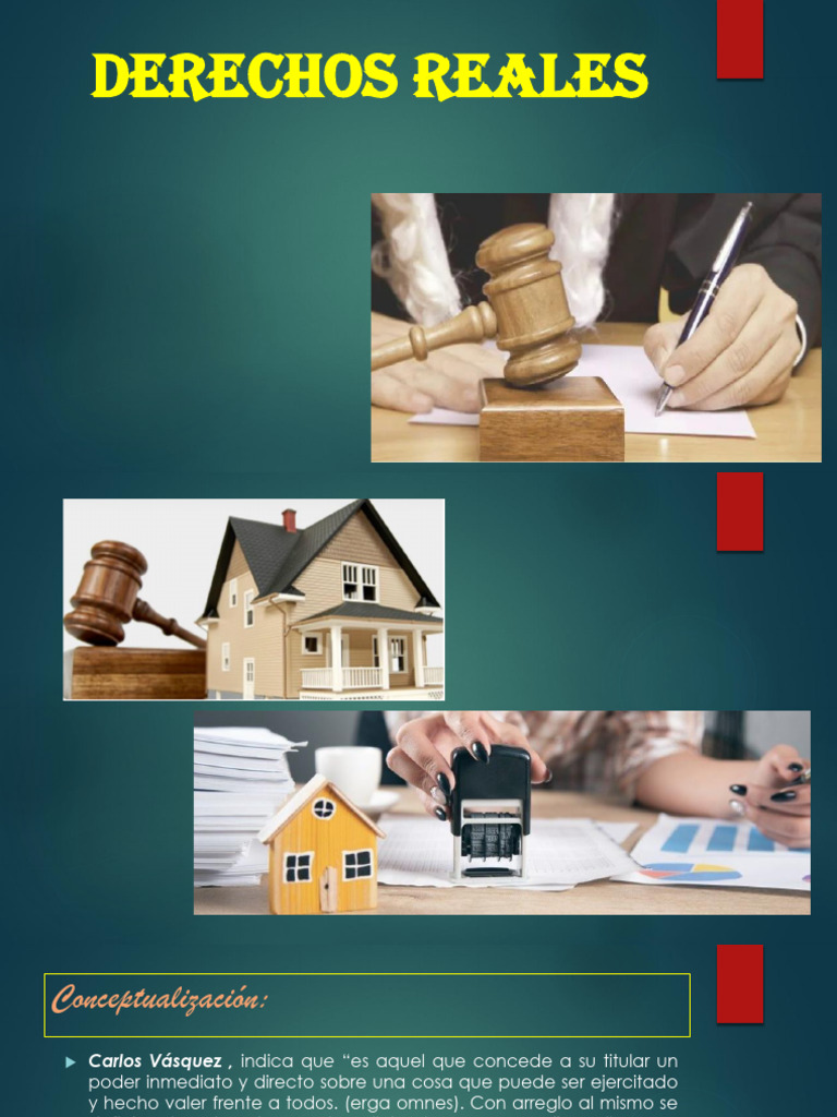 DERECHOS RELAES Y DERECHO REAL DE PROPIEDAD | PDF | Derechos | Propiedad