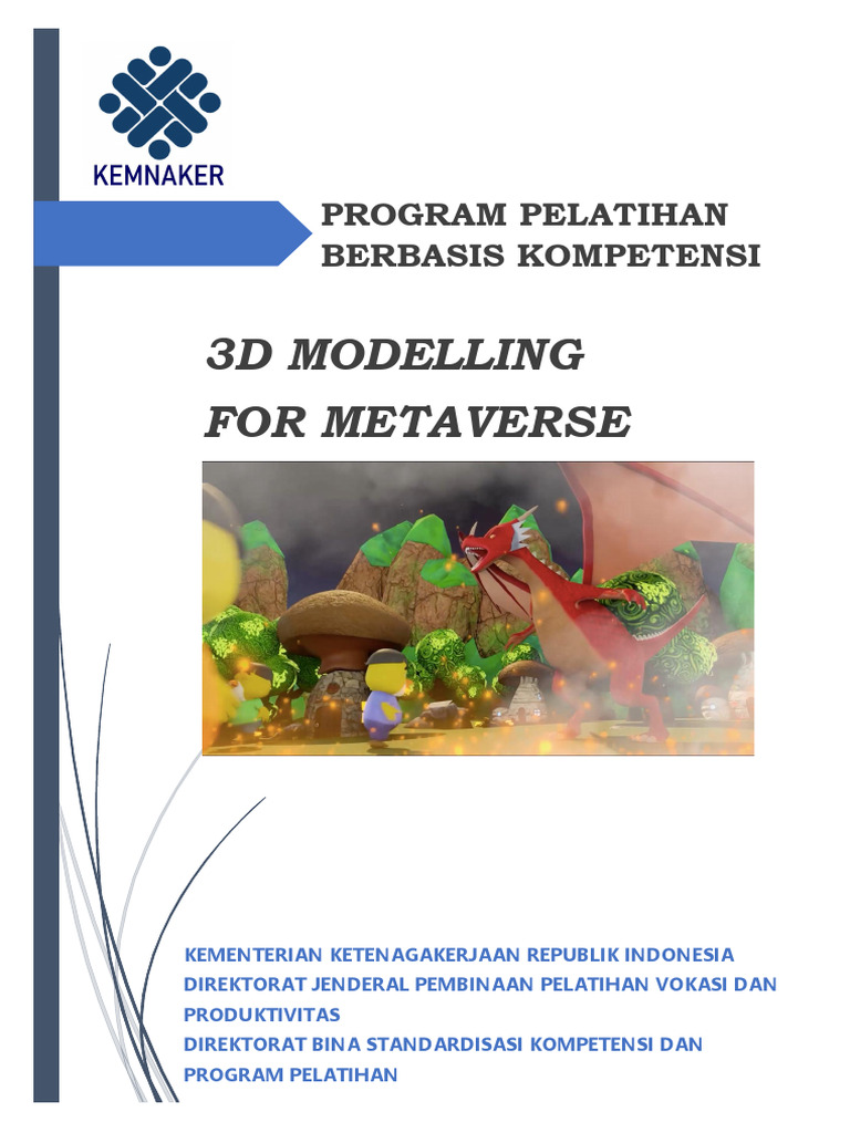 Pelatihan 3D Modelling Metaverse | PDF | Seni