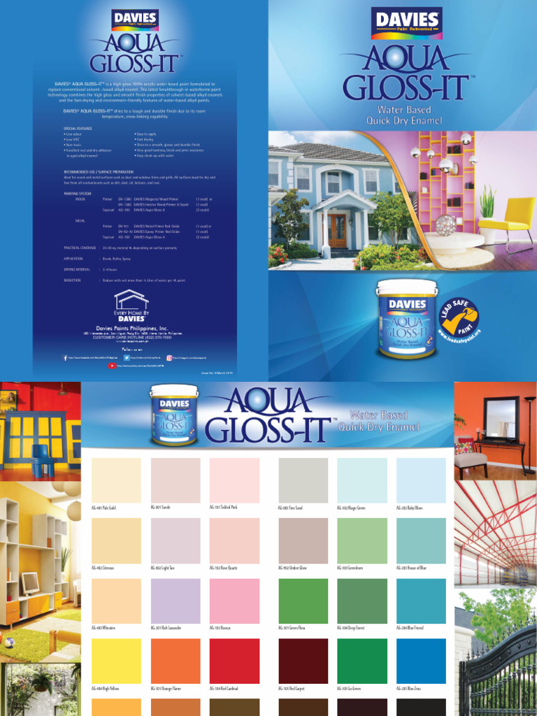 Davies Paint Color Chart 2019 | PDF