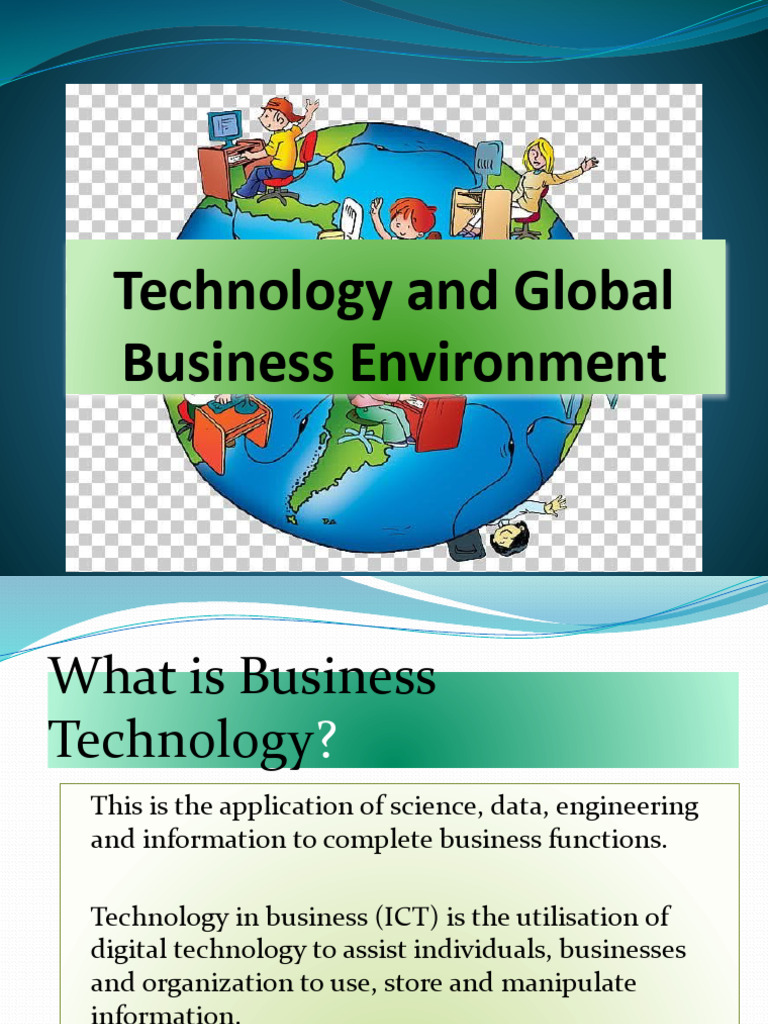 LEC 10 POB Technology and Global Business Environment | PDF ...