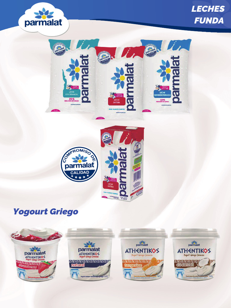 Productos Lácteos Parmalat Guatemala | PDF