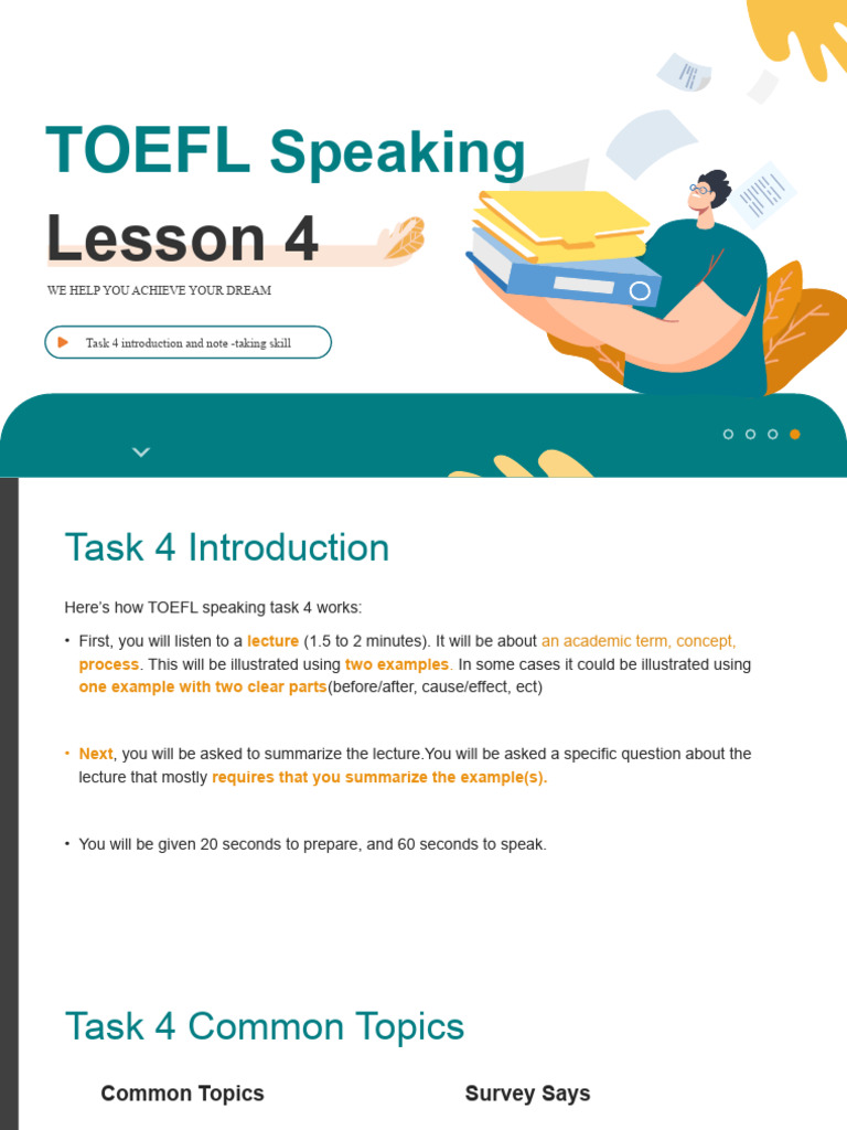 TOEFL Lesson 4 | PDF | Earth Sciences