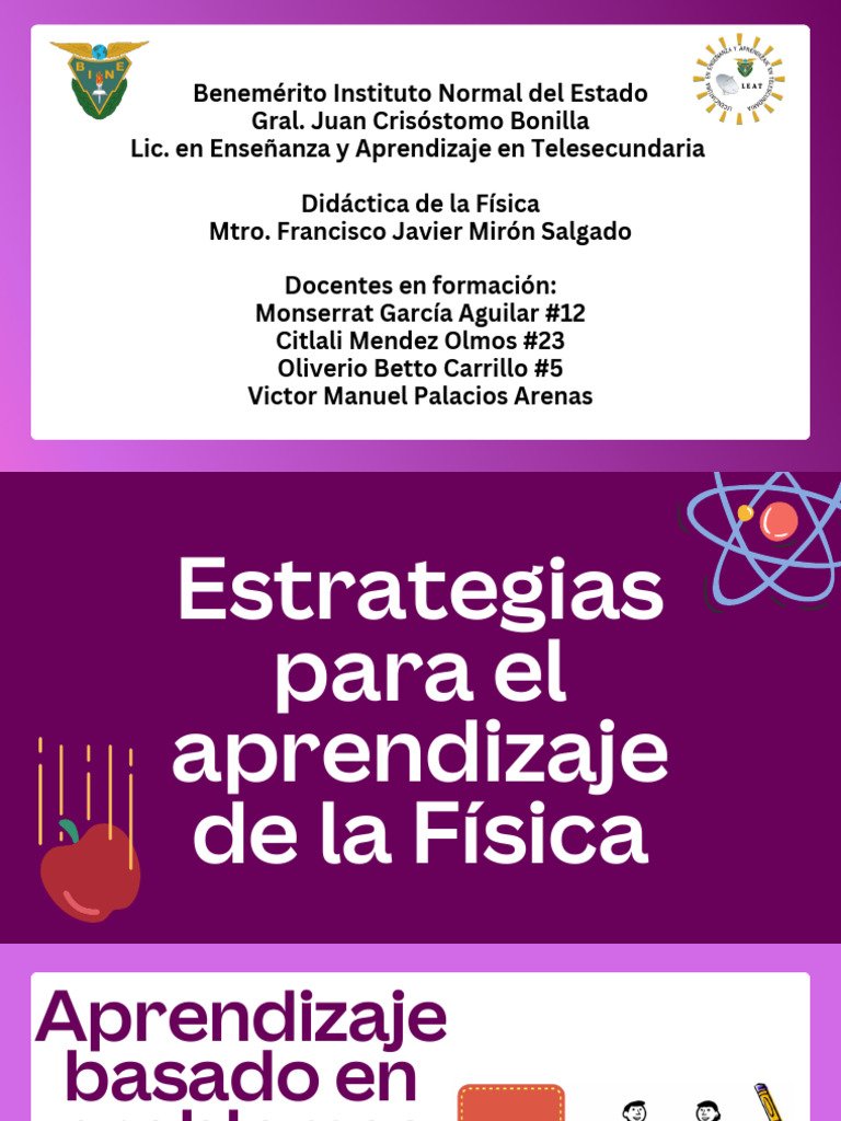 Estrategias para El Aprendizaje de La Física | PDF | Aprendizaje ... Estrategias para El Aprendizaje de La Física | PDF | Aprendizaje ...