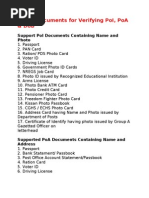 Understanding POI and POA Documents | PDF | Identity Document | Document