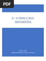 01 - SLIDE ANIMADO - Terra e Seus Movimentos | PDF | Terra | Outono