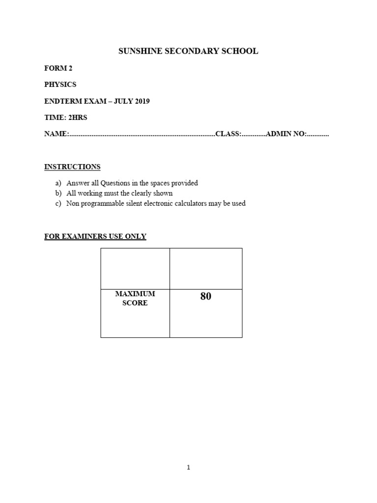 Physics f2 | PDF | Density | Force