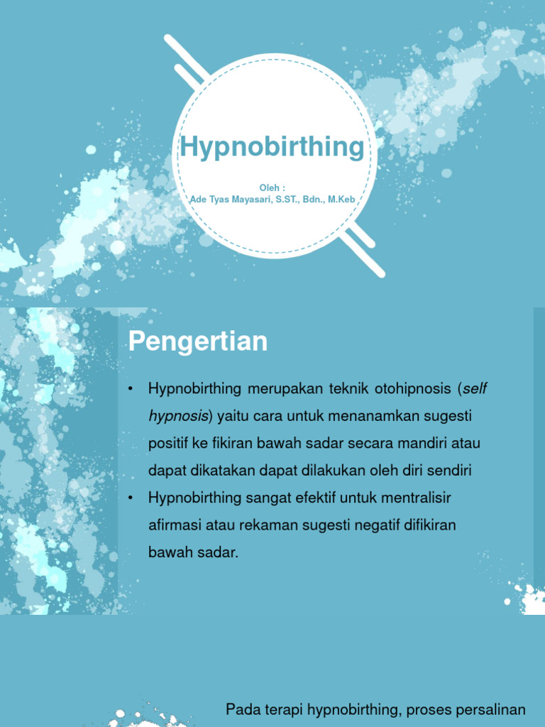 Pertemuan Ke-6 Hypnobirthing Persalinan | PDF