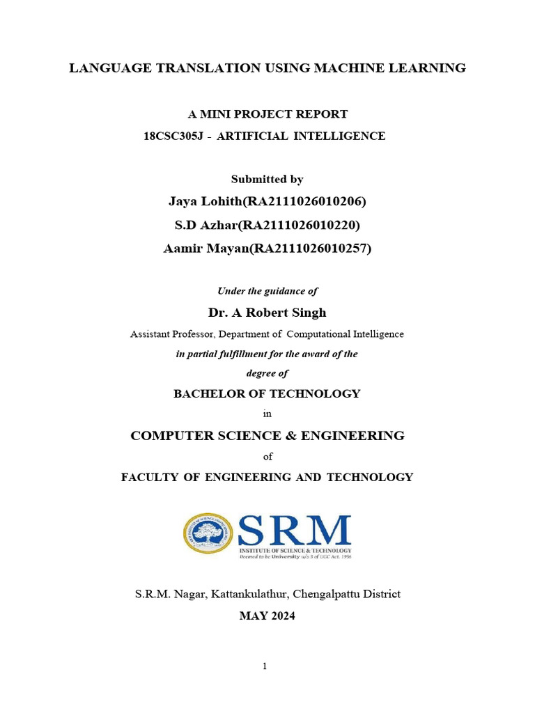 Ai Final Print | Download Free PDF | Machine Learning | Artificial Neural Network