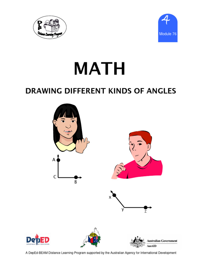 Math Learning Materials Grade 7..... Geometry | PDF | Angle | Line ...