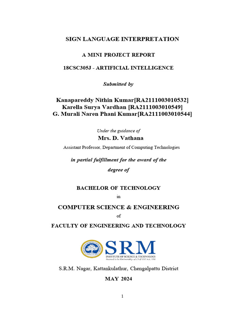 Ai Report Pdf Computing Computer Science