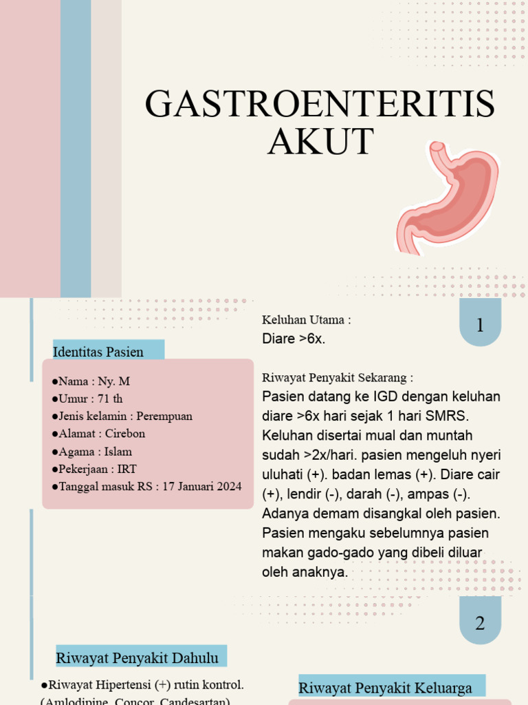 Gastroenteritis Akut: Diagnosis dan Tatalaksana | PDF
