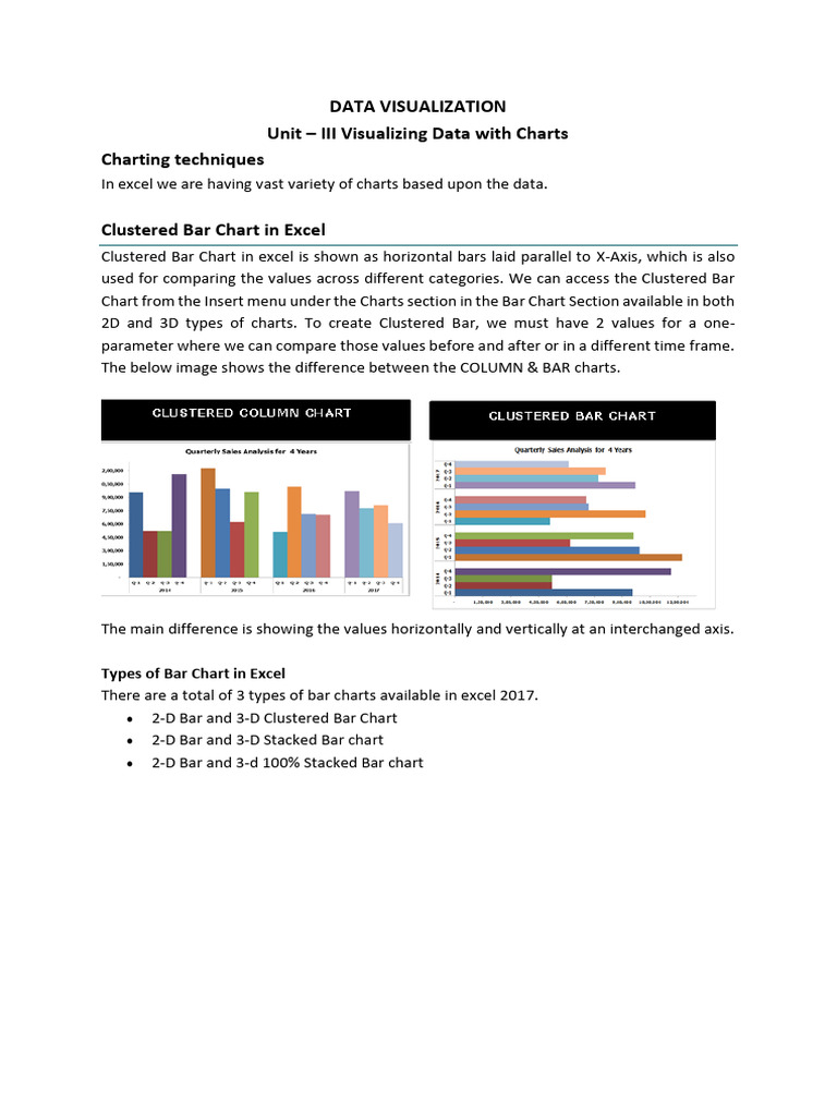 DV Unit-III | PDF | Pie Chart | Scatter Plot