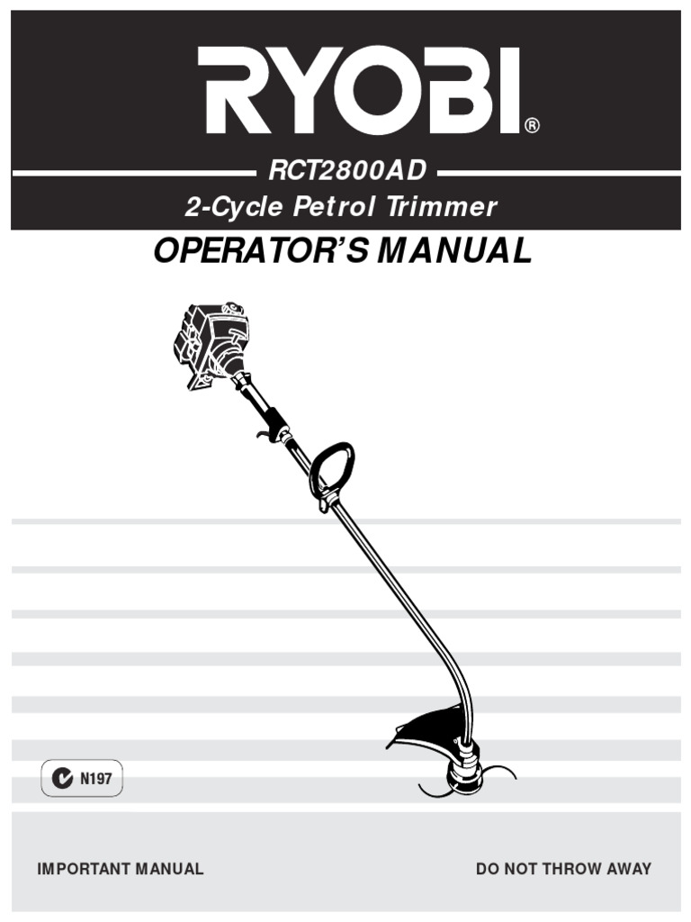 RCT 2800 Ad | Download Free PDF | Gasoline | Screw