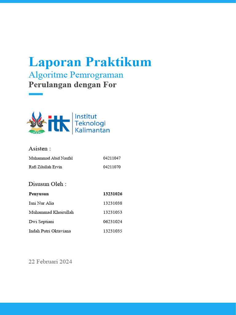 Laprak 4 Alpro | PDF