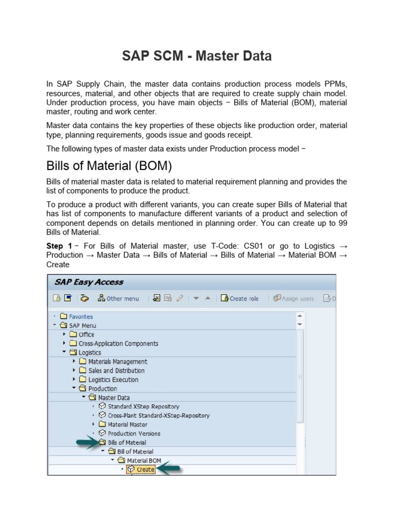 Sap SCM | PDF | Invoice | Supply Chain Management