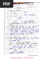 Indian History Handwritten Notes PDF | PDF