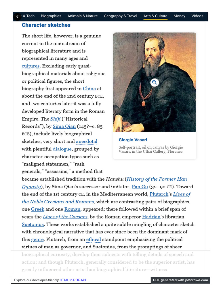 WWW Britannica Com Art Biography Narrative Genre Character S | Download ...