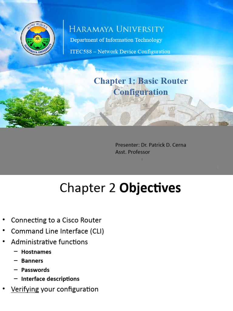 Chapter1 Basicrouterconfiguration Pdf Command Line Interface 5932
