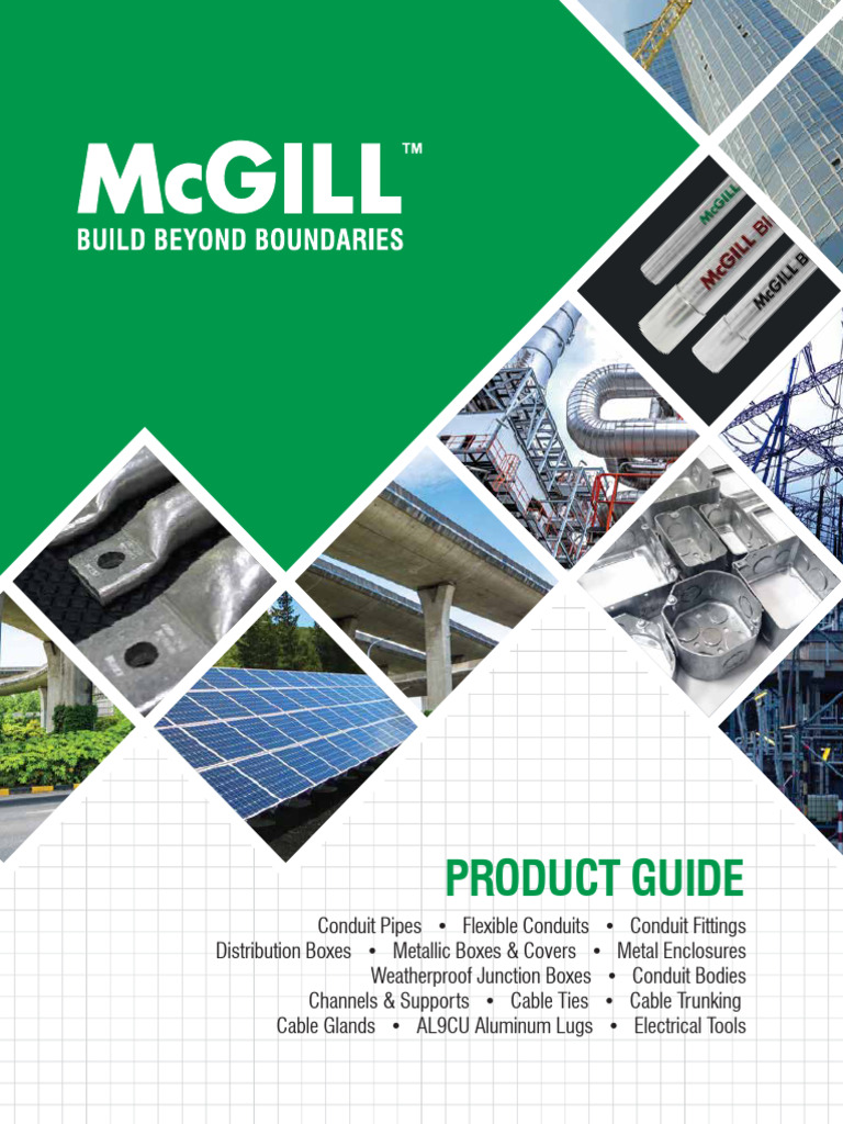McGill Product Guide FY2023 | PDF | Materials | Building Engineering