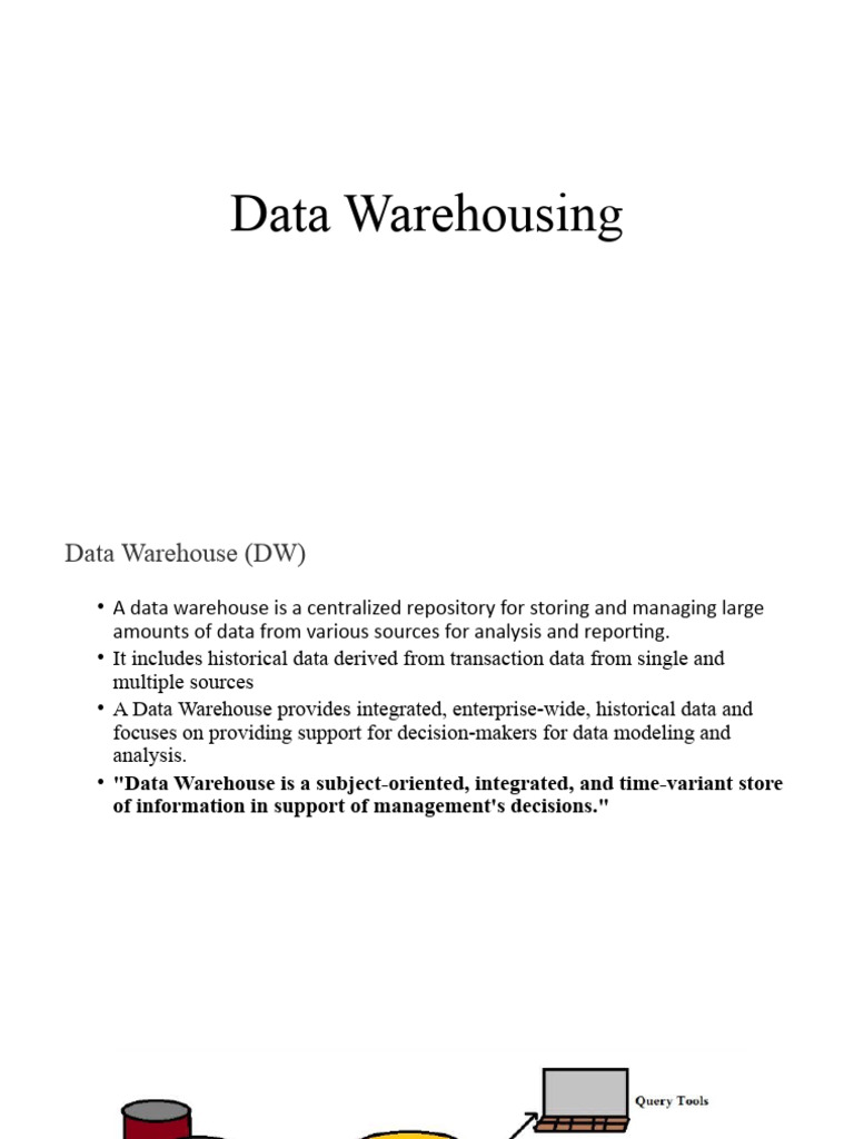 Data Warehousing (1) | PDF | Data Warehouse | Relational Database