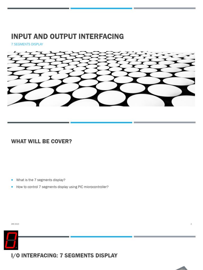 LECTURE 4 - IO - 7 Segment Display | PDF | Electronic Engineering ...